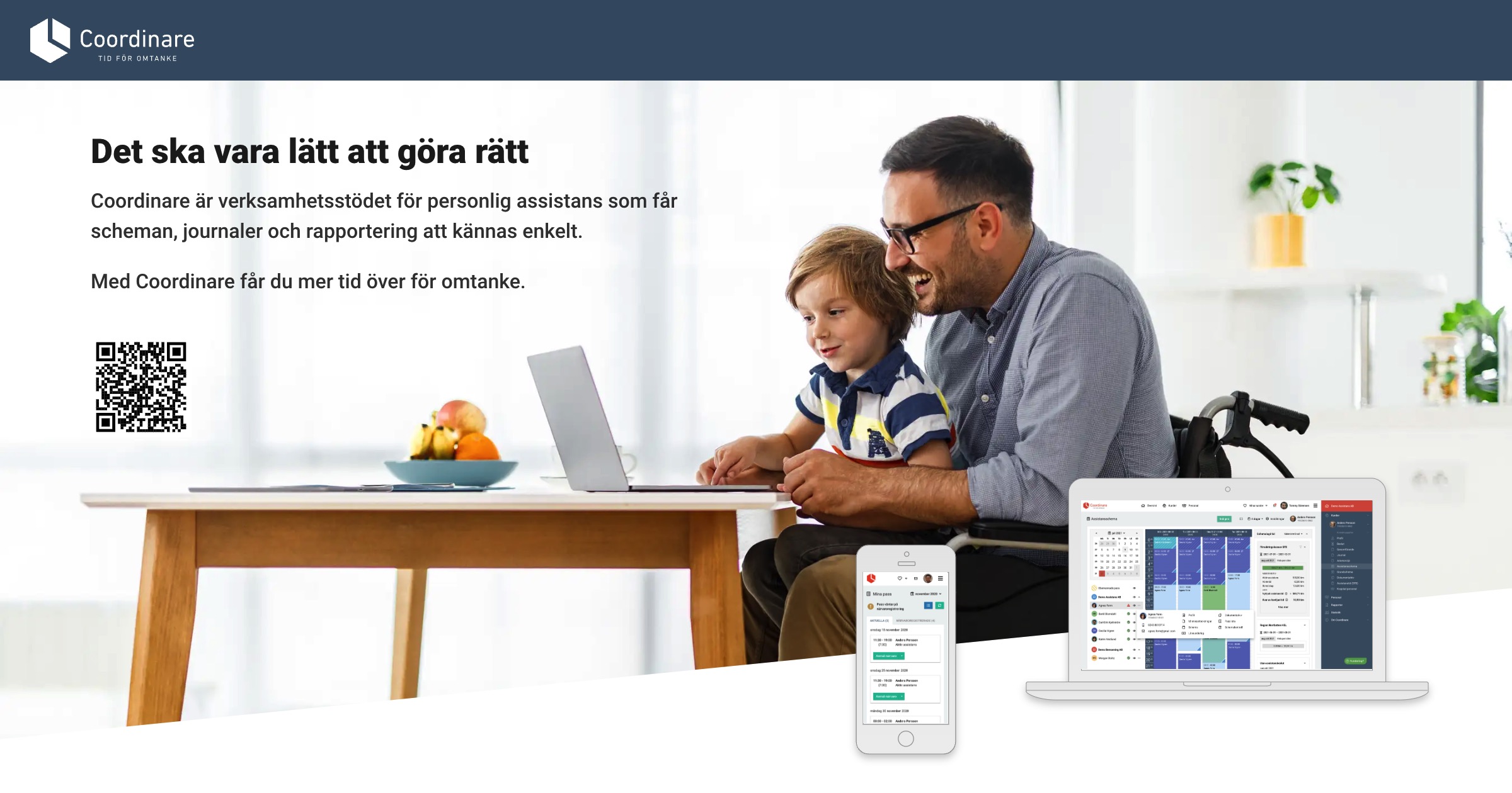 Coordinare - det självklara systemet för personlig assistans